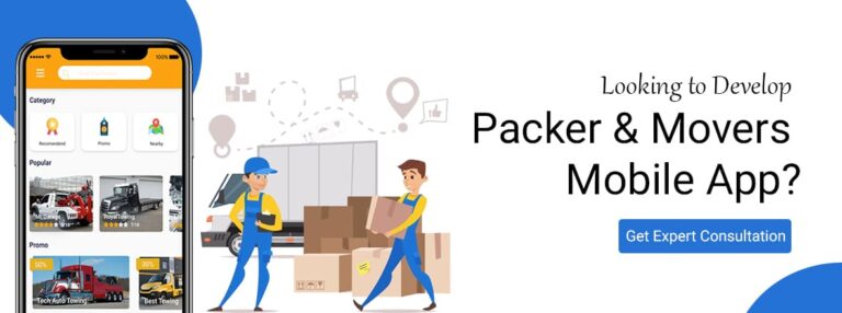 Packers & Movers Mobile App Development - Cost and Features